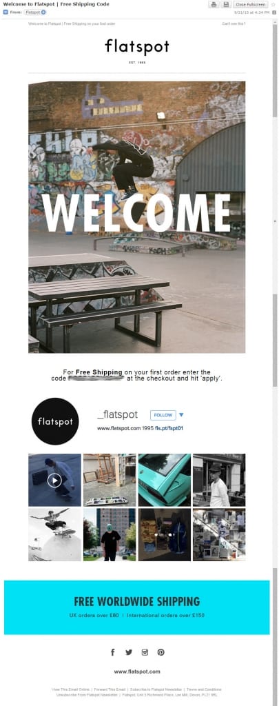 4 "Real" eCommerce Welcome Emails You Can Learn From | Crazy Eye Marketing