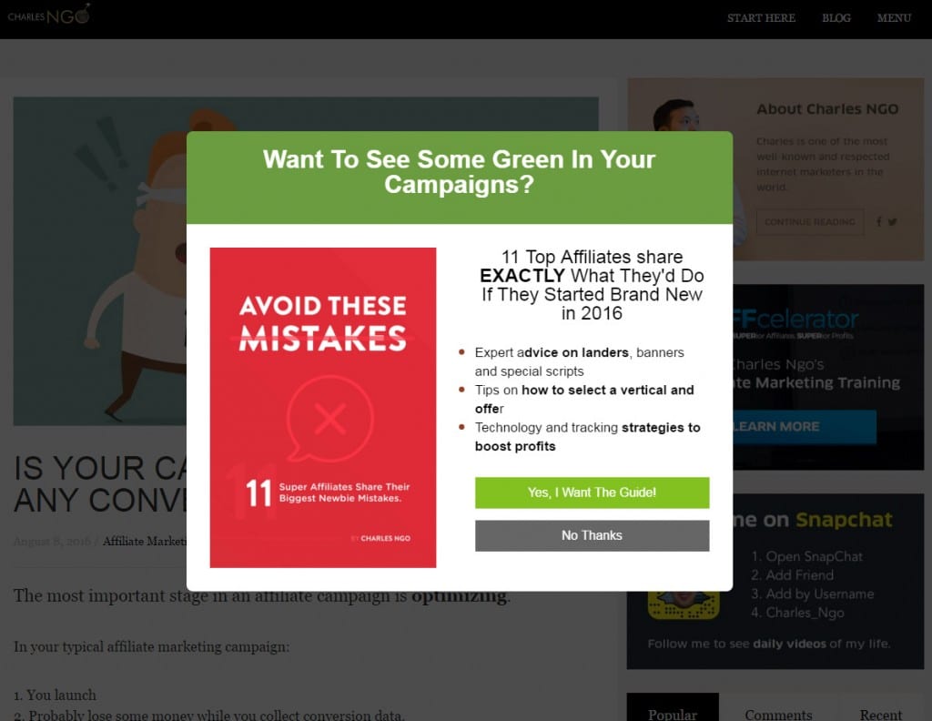 8 Opt-in Form Examples You Can Implement With Ease | Crazy Eye Marketing