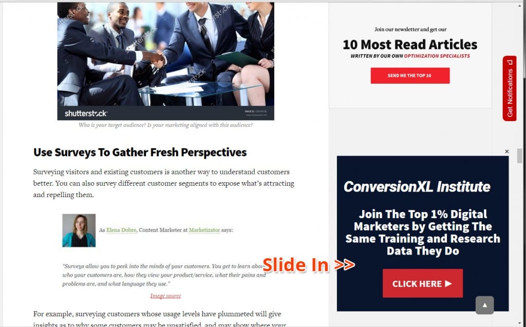 8 Opt-in Form Examples You Can Implement With Ease | Crazy Eye Marketing